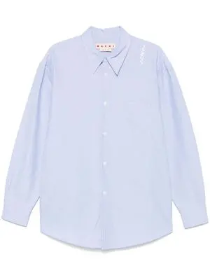 Marni Logo-embroidered Shirt