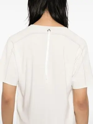 LABEL UNDER CONSTRUCTION Raw Edge T-shirt - White