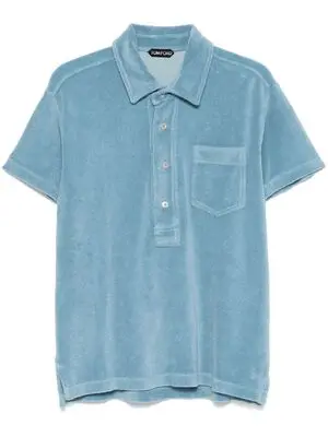 TOM FORD Towelling Polo Shirt