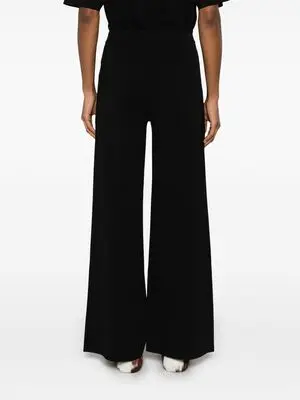 P.a.r.o.s.h Wide-leg Trousers - Black