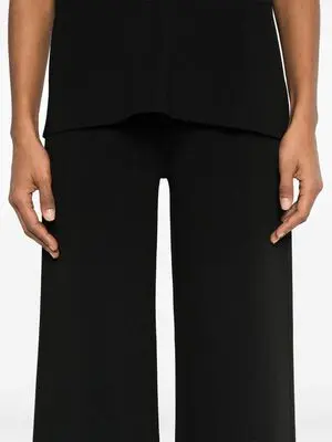 P.a.r.o.s.h Wide-leg Trousers - Black