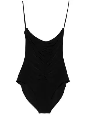 Norma Kamali Mio Bodysuit - Black