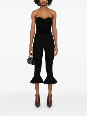 Norma Kamali Mio Bodysuit - Black