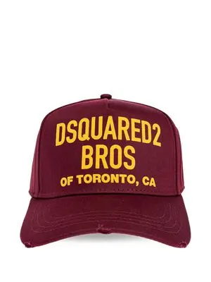 Dsquared2 Logo-print Baseball Cap - Red