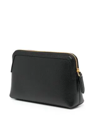 Mulberry Logo-embossed Pouch - Black