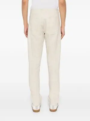 LABEL UNDER CONSTRUCTION Buttoned Trousers - Neutrals