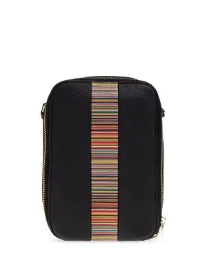 Paul Smith Logo Lettering Messenger Bag - Black