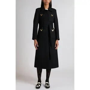 Valentino Garavani Spread Collar Coats For Women