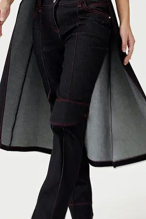 JENDUE Davidson Straight Leg Pants