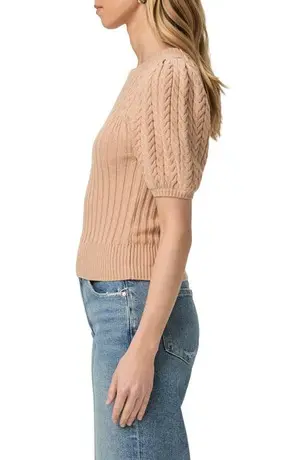 Paige Aeris Ribbed Cable Stitch Top