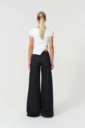 Jendue Wide Leg Jeans For Women