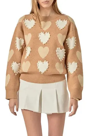 English Factory Embellished Sweaters For Women