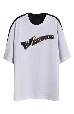 PURPLE BRAND Washington Wizards Mesh T-shirt