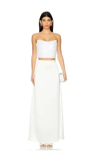 MARIANDREE GAITAN Embellished Pearl Top