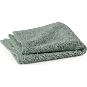 COYUCHI Air Weight® Set Of 6 Organic Cotton Wash Cloths - Sage