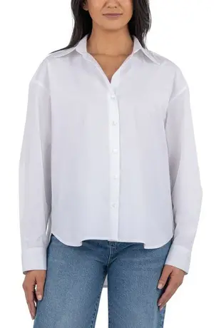 Kut From The Kloth Kaiya Boyfriend Shirt - Optic White