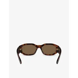 Versace Ve4361 Rectangle Sunglasses - Brown