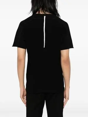 LABEL UNDER CONSTRUCTION Raw Edge T-shirt - Black