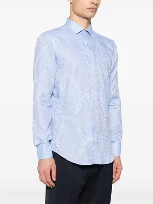 Etro Patterned-jacquard Shirt