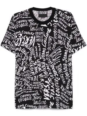 Versace Logomania T-shirt - Black