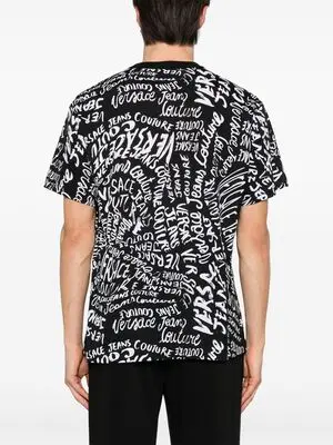Versace Logomania T-shirt - Black