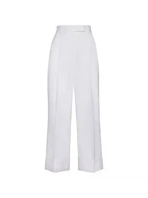 Thom Browne High-waisted Trousers - White