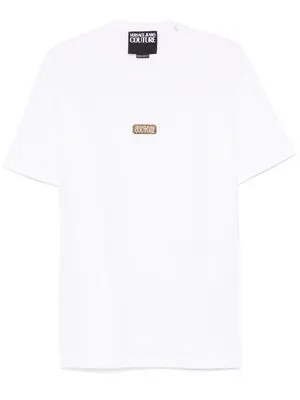 Versace Logo-plaque T-shirt