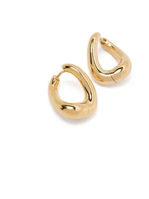 Tom Wood Twist Hoop Earrings - Gold