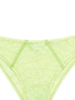 FLEUR DU MAL Le Stretch Lace Briefs