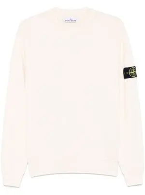 Stone Island Compass-badge Sweater - Neutrals
