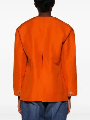 Givenchy Open-front Blouse