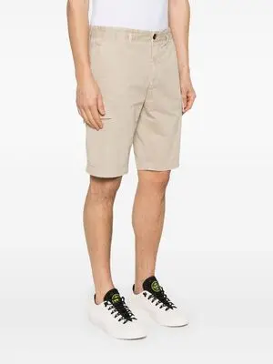 Stone Island Compass-badge Cargo Shorts - Neutrals