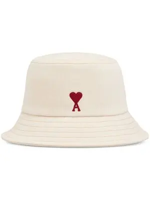 Ami De Coeur Bucket Hat - White