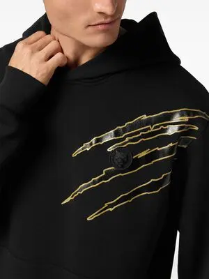 PLEIN SPORT Graphic Print Hoodie