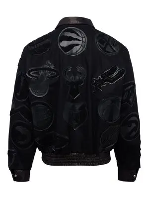 JEFF HAMILTON Nba Collage Jacket - Black