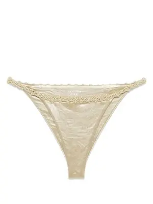ISA BOULDER Challenger Bikini Bottom - Gold
