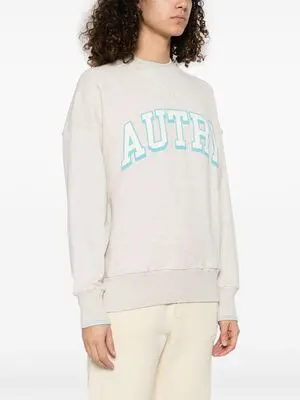 AUTRY Logo-stamp Sweatshirt - Grey