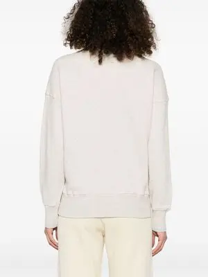 AUTRY Logo-stamp Sweatshirt - Grey