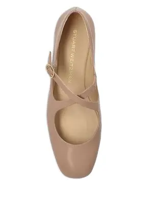 STUART WEITZMAN Clem Ballerina Shoes - Neutrals