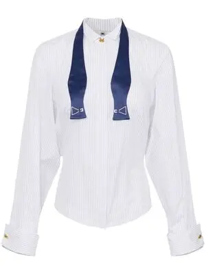 Elisabetta Franchi Bow Detail Shirts For Women