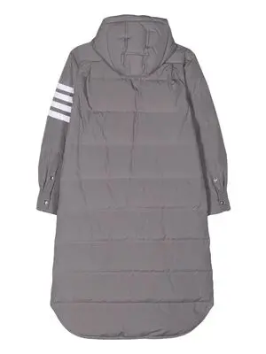 Thom Browne Side-stripe Detail Padded Coat