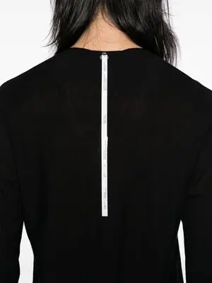 LABEL UNDER CONSTRUCTION Raw Edge T-shirt - Black