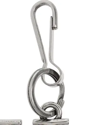 Balenciaga Letter-charm Keyring