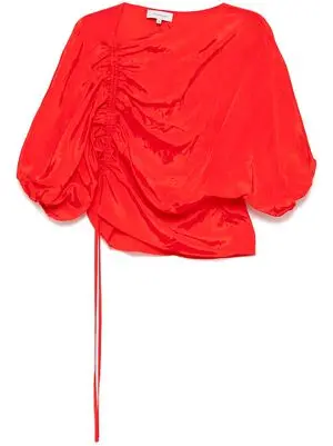 LEE MATHEWS Drawstring Cuffs Top
