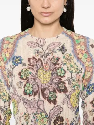 Etro Floral-print Sweater