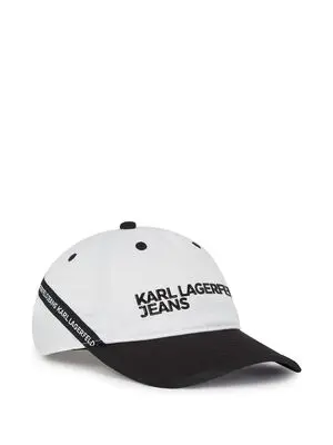 Karl Lagerfeld Tape Cap - White