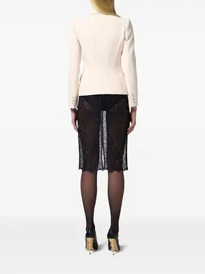 Elisabetta Franchi Crepe Satin Blazer