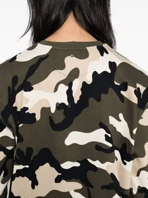 Valentino Garavani Camouflage-pattern Sweatshirt
