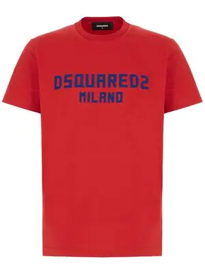 Dsquared2 S74gd1418d20020 305wred+navyprint - Red