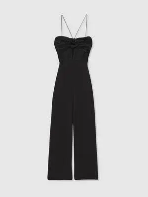 AMUR Cady Rosette Jumpsuit